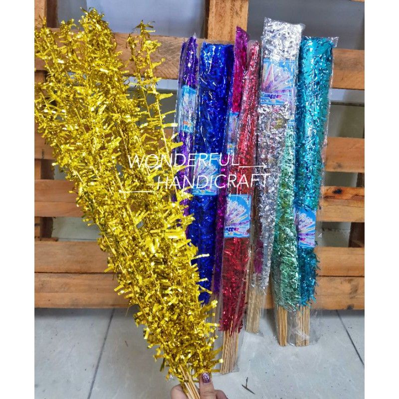 bunga manggar Murah bajet / bunga maggar biasa Hiasan Kenduri | Shopee ...