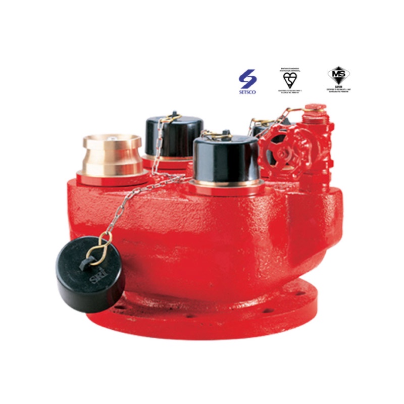 4 Ways Breeching Inlet (Cast Iron) | Shopee Malaysia