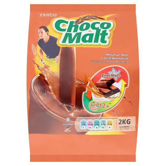 Tesco Choco Malt Drink 2kg | Shopee Malaysia