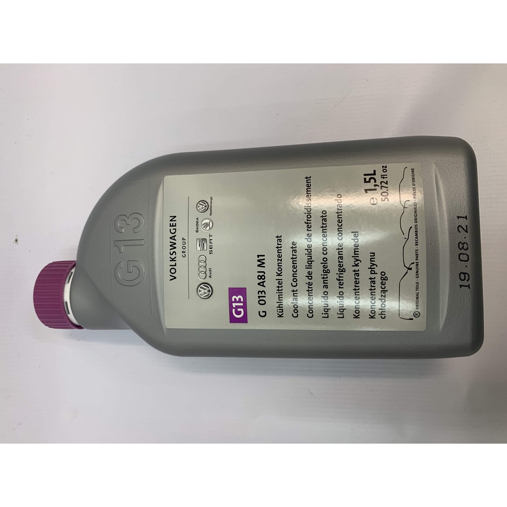 Genuine VW Volkswagen Audi 1.5L G013A8JM1 Coolant G13 Cooling Liquid ...