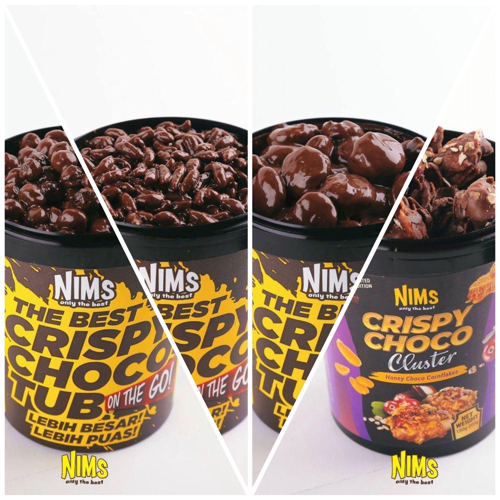 Nims The Best Crispy Choco Tub | Shopee Malaysia