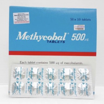 METHYCOBAL 500MCG TABLET (MECOBALAMIN) 10'S [EXP OCT 2022] | Shopee ...
