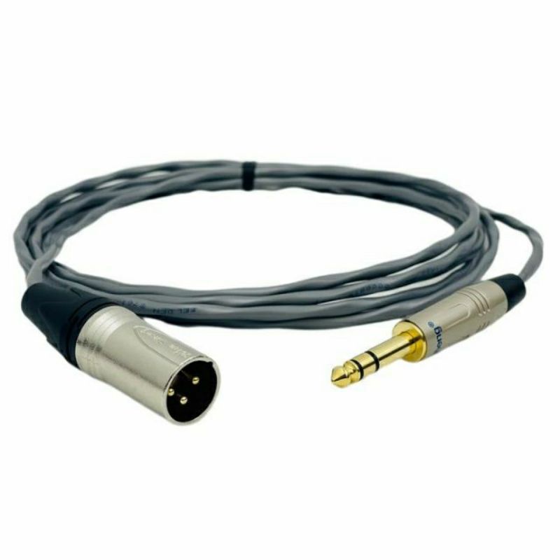 BELDEN 8761 30 METER SIGNAL CABLE WITH XLR MALE TO 6.35MM STEREO CABLE ...