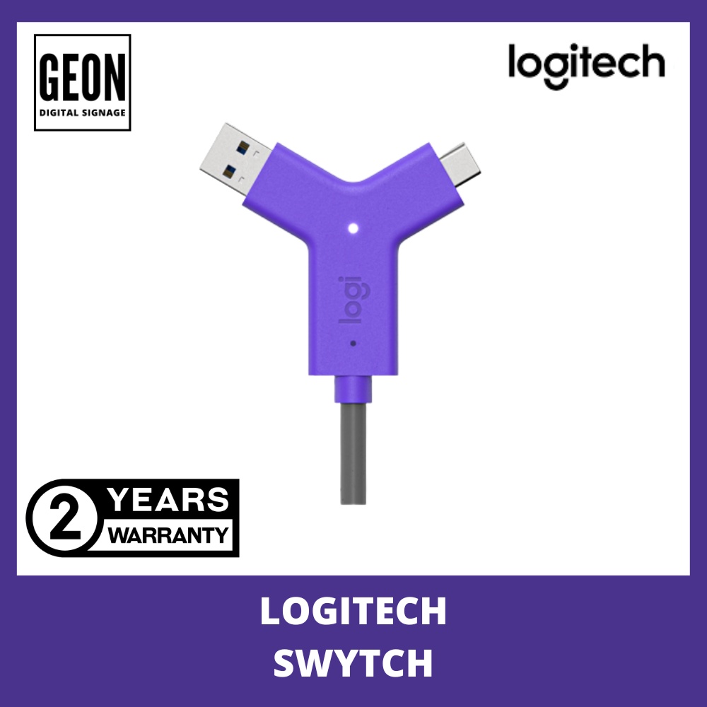 LOGITECH SWYTCH with USB 3.0 Type A & Type C Port (952-000010) - 2 ...