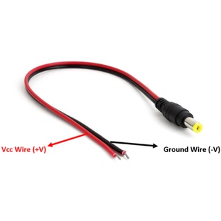 HIKVISION Analog Connector CCTV DC Jack Plug Male Power Socket Wire ...