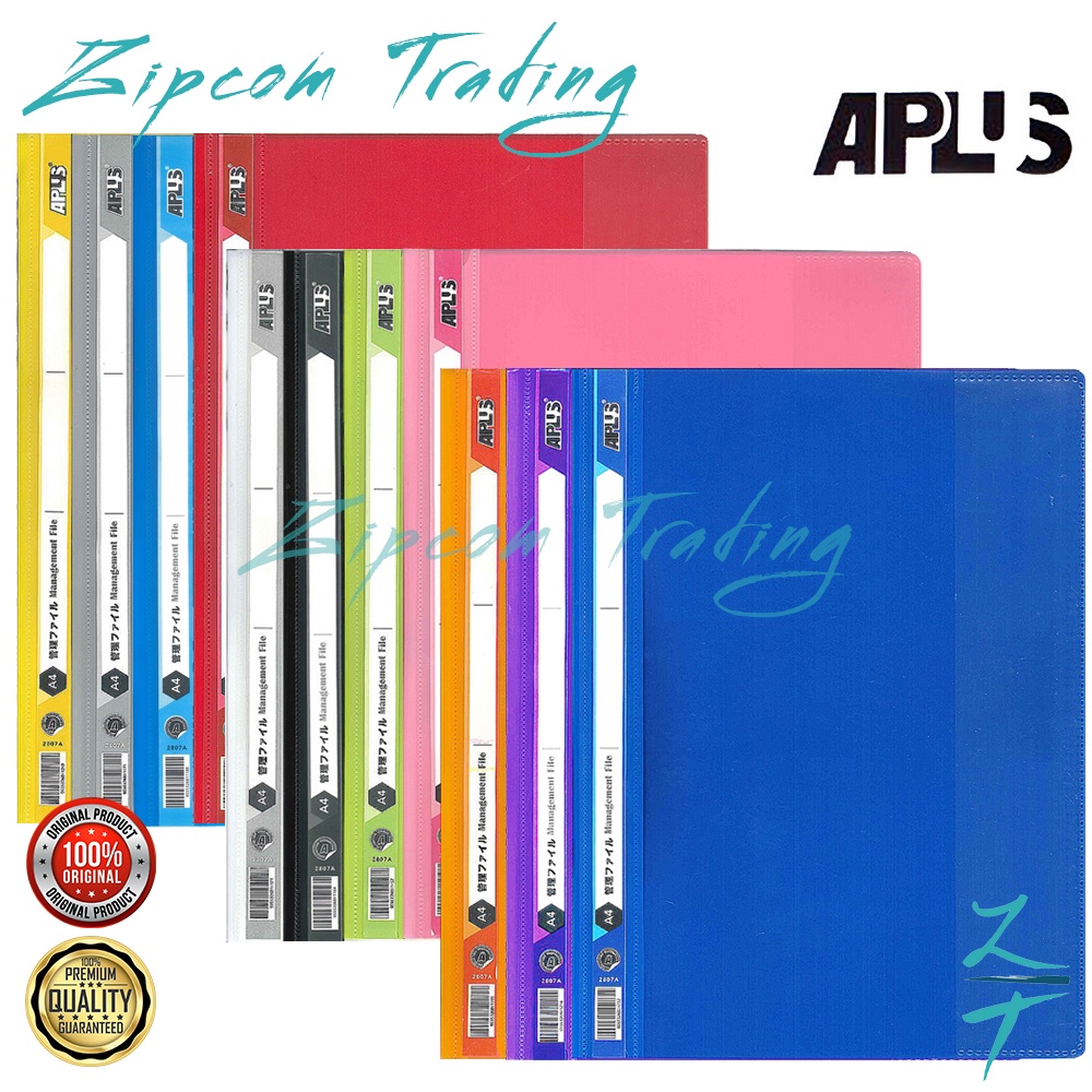 APLUS A4 PVC Management File ( 2807A ) | Shopee Malaysia