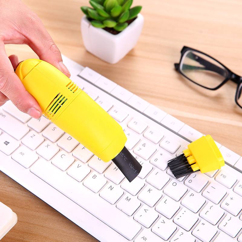 USB Gadgets Computer Vacuum Mini USB Keyboard Cleaner Laptop Brush Dust ...