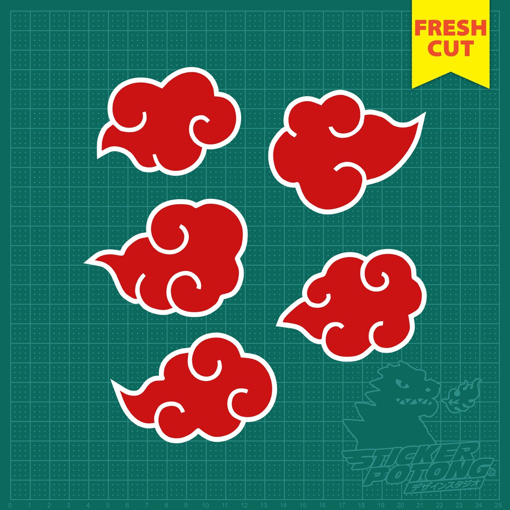 AKATSUKI (STICKER POTONG) | Shopee Malaysia