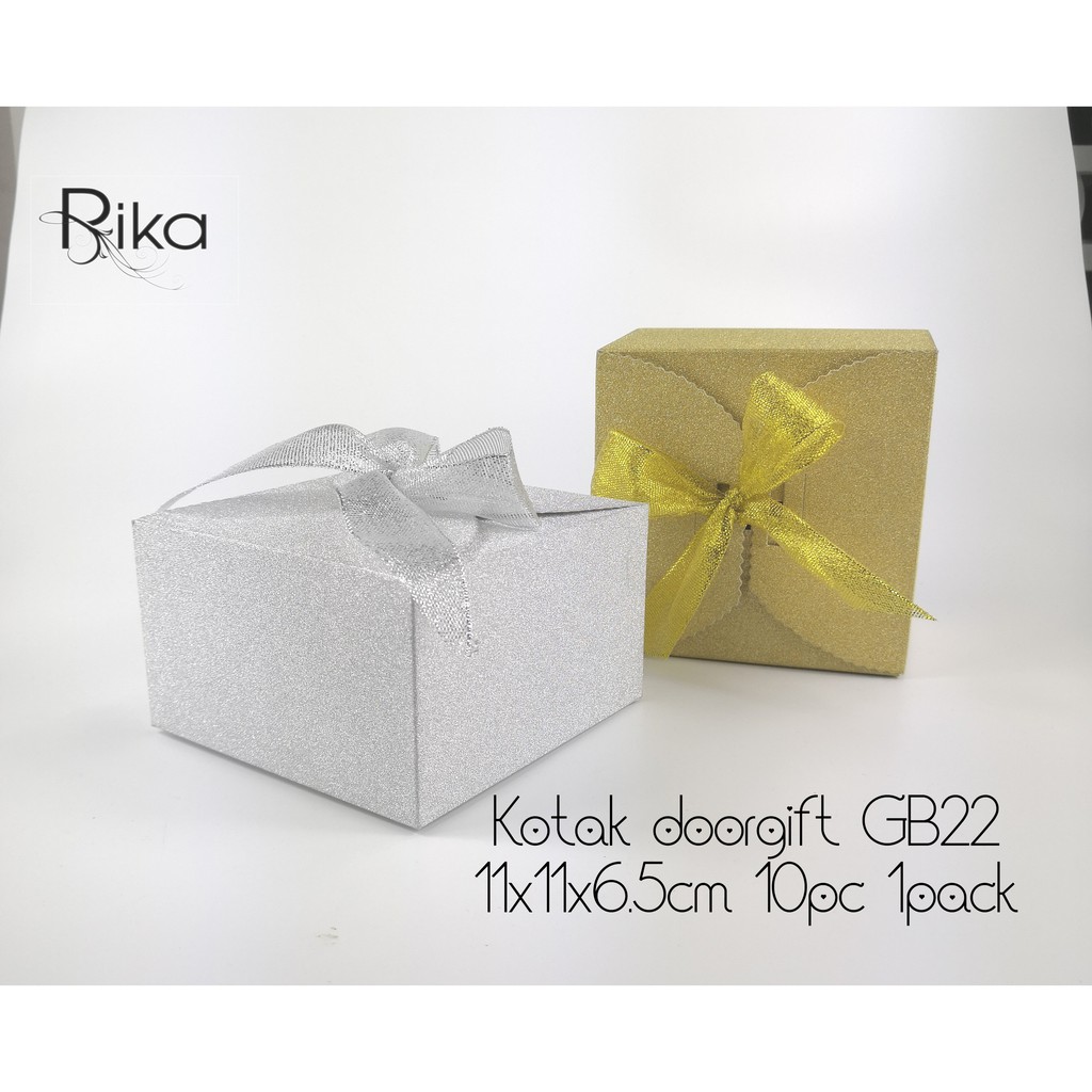 Kotak doorgift GB22 11x11x6.5cm kotak hadiah jajan goodies 10pc 1pack ...