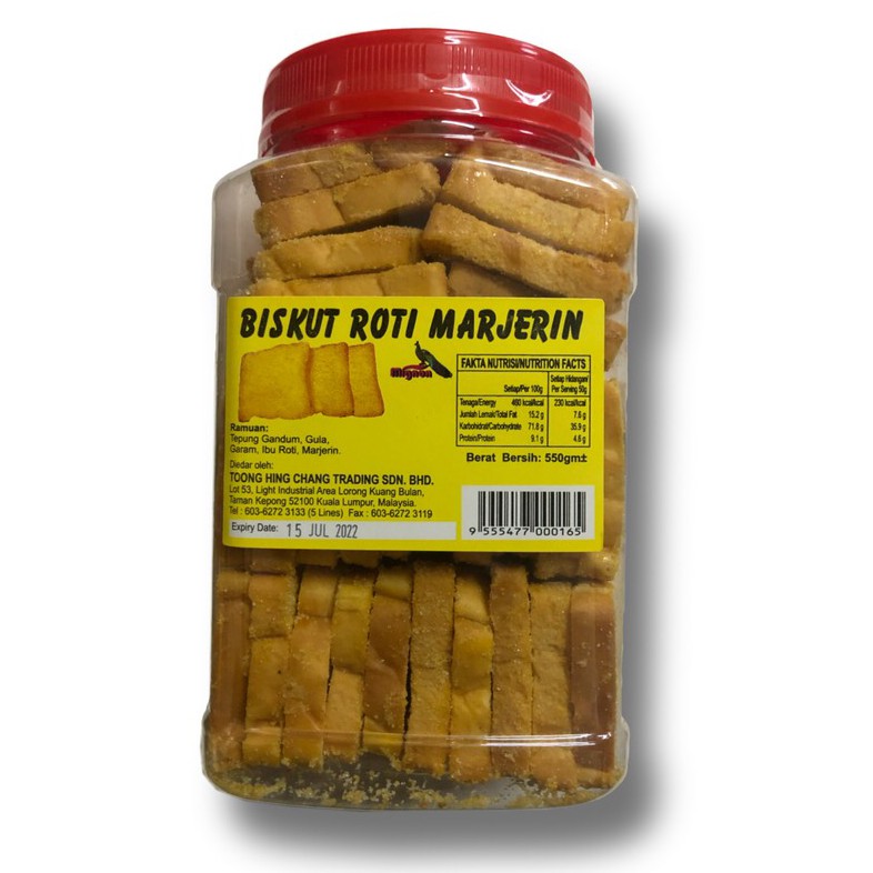 Biskut Roti Marjerin 550g (+ - 60pcs) | Shopee Malaysia