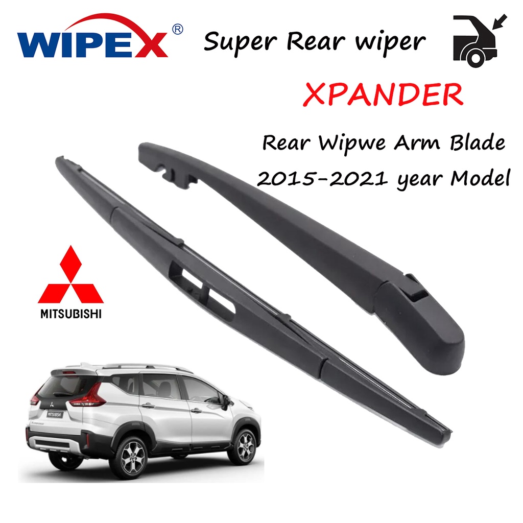 Mitsubishi Xpander Rear Wiper arm wiper (Original) (Set/Arm/Blade/Nut ...