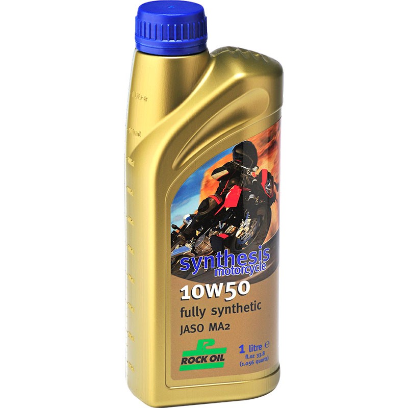 Rock Oil Synthesis 10W50 1L Fully Synthetic Motorcycle Engine Oil ...