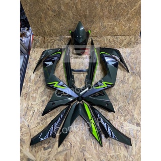 HLD Cover Set Hijau Lumut RS150 V1/V2 Army Green | Shopee Malaysia