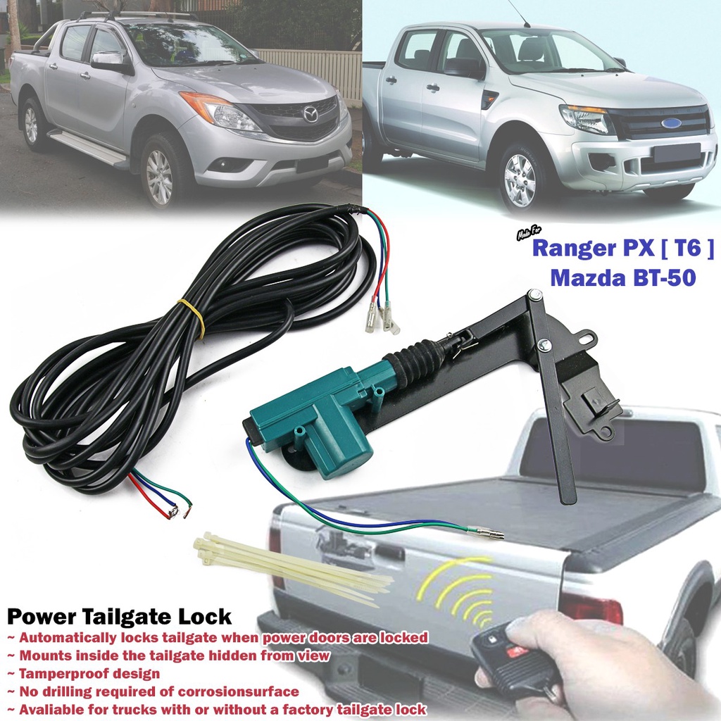 Automatic Power Tailgate Security Lock For Ford Ranger T6 T7 or fit ...