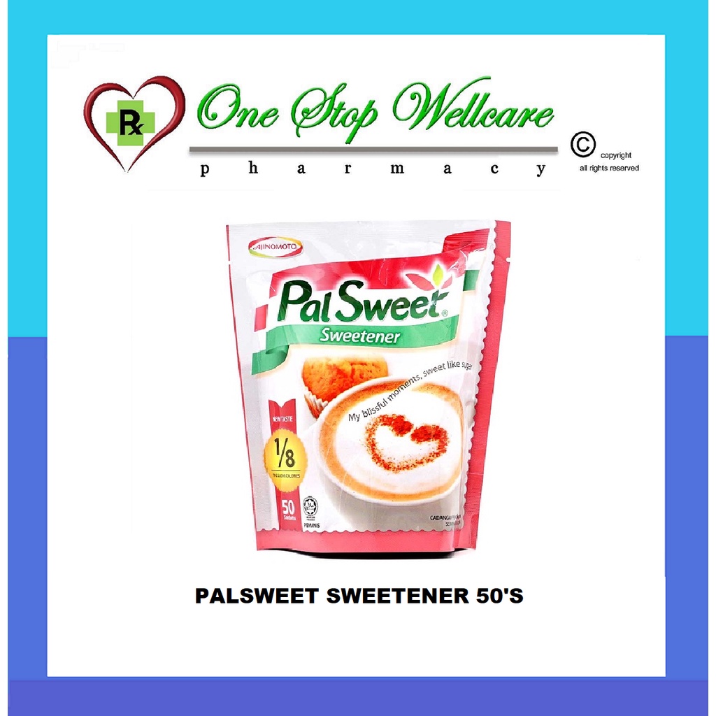 PAL SWEET SWEETENER 50 SACHETS (EXP:12/2024) | Shopee Malaysia