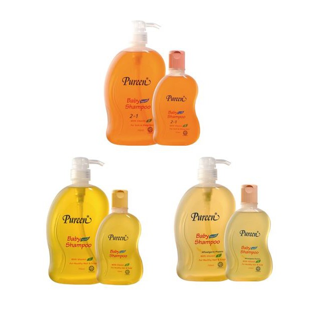 Pureen Baby Shampoo with Vitamin E 250ML / 750ML | Shopee Malaysia