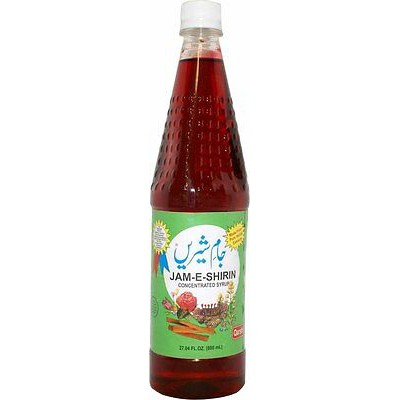 Qarshi Jam-E-Shirin Concentrated Syrup, Summer Refreshing Drink (Rose ...