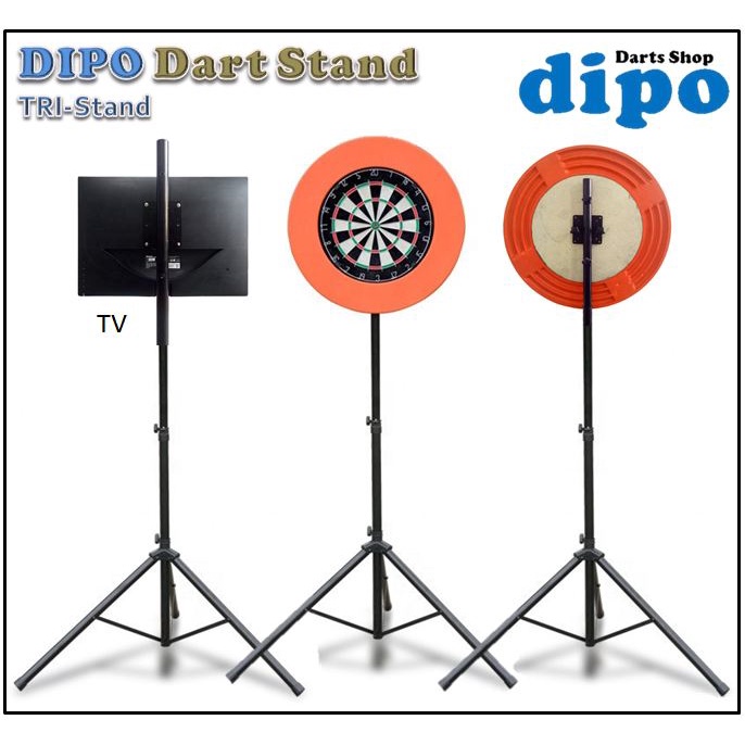 DiPO Darts Accessories - DIPO DART STAND (TRI-STAND) | Shopee Malaysia