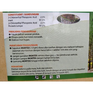 MORTEX 2.5% PENGGALAK SUSU GETAH DISYOR OLEH LGM & RISDA | BOOSTER SUSU ...