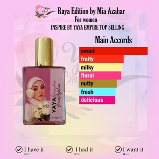 YAYA EMPIRE X MIA AZAHAR RAYA EDITION PERFUME | Shopee Malaysia