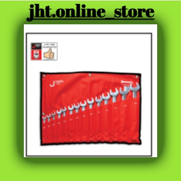 JeTech Tool Cr.V. Combination Wrench Set (COM-S14A) 8-24mm Combination ...