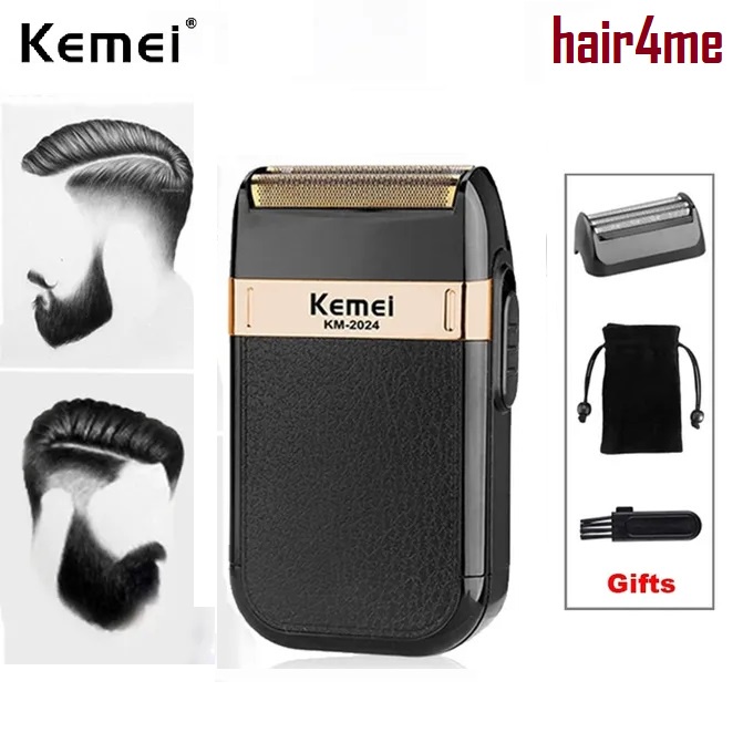 KEMEI USB Charging Electric Shaver for Men Reciprocating Blade Razor ...