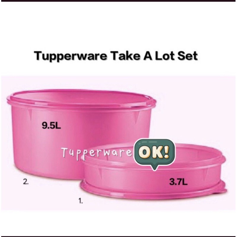 Take a lot Tupperware (besar shj) | Shopee Malaysia