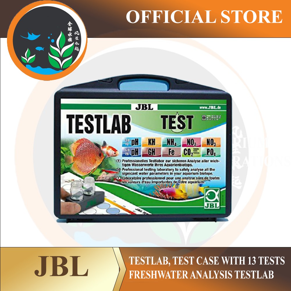 JBL Testlab, Test case with 13 tests for freshwater / Salt Water ...