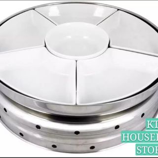 KT WARE 3606 52cm steel Dome set / kenduri dome set chafing dish buffet ...