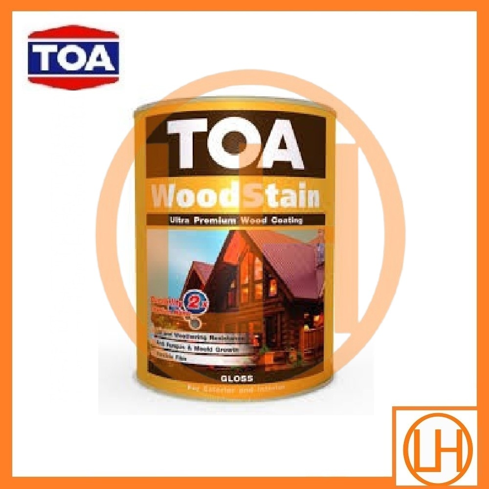 5 Liter Toa Woodstain Interior & Exterior Wood Paint - Shellac Wood ...