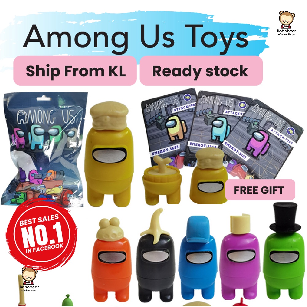 6-7CM Among Us Toys Figure Impostor Mainan Among Us Doll Imposter Among ...