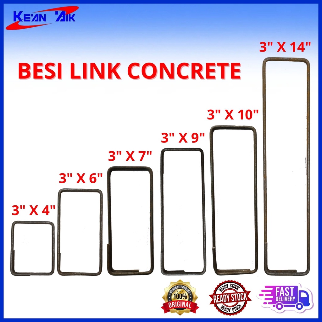 R5.2MM Besi Link / Link Concrete | Shopee Malaysia
