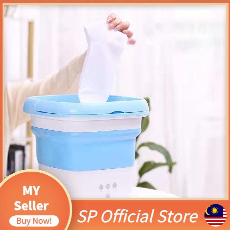Speed Parcel Foldable Washing Machine Mini With Dryer Mesin Basuh Kecil ...