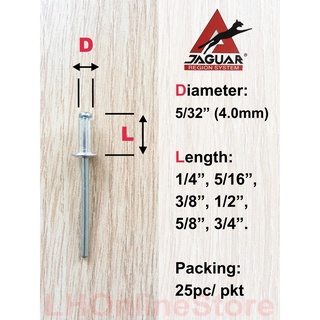 (Jaguar) Aluminium Blind Rivets / Mata Rivets (Made in Malaysia ...