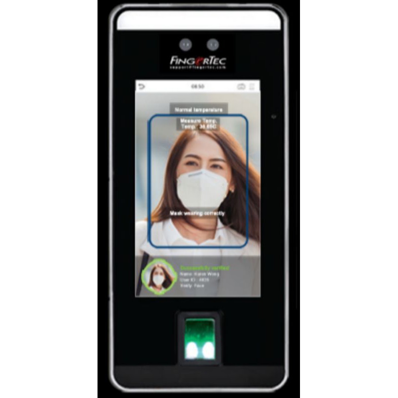 Free Shipping Fingertec Face Id 5 Hybrid Face Recognition Access Control And Time Attendance