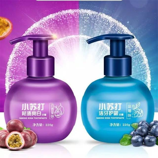 Baking soda Toothpaste Whitening Toothpaste Chinese Toothpaste | Shopee ...