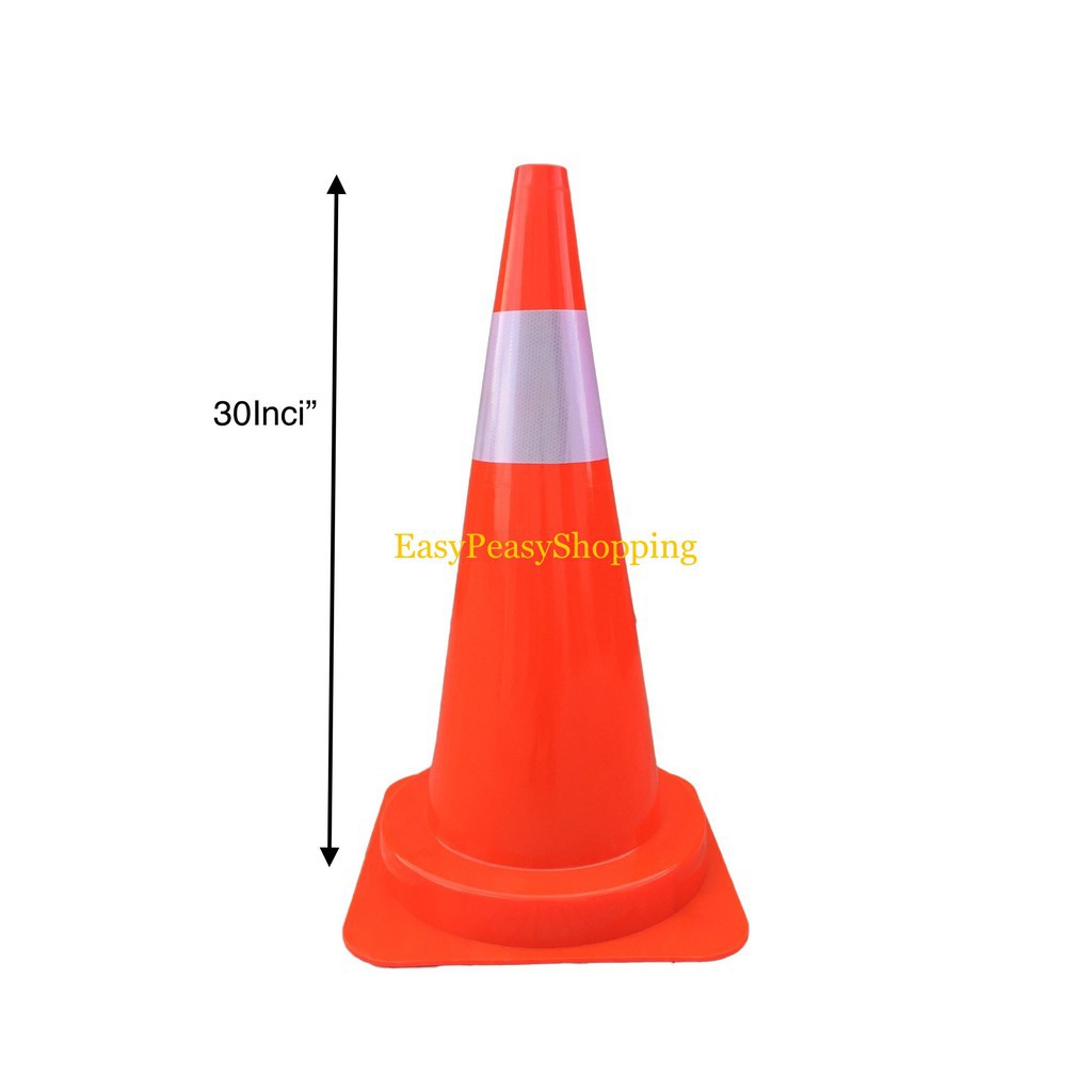 30 inch Safety Traffic Pvc Cone/Kon Keselamatan Jalan Raya 30inci ...