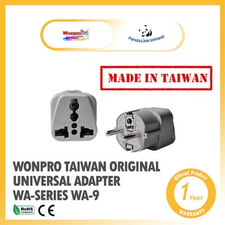 WONPRO WA-9A Taiwan Original Universal Adapter Travel Adapter WA-Series ...