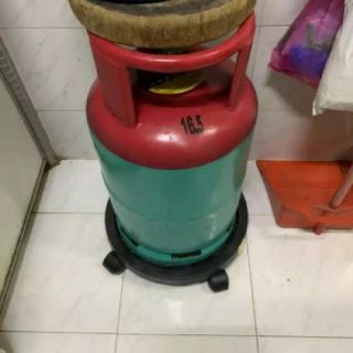 Troli Tong Gas/Gas Tank Trolley Heavy Duty/Gas Tank Stand With Roller ...