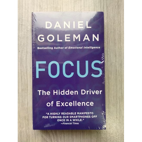Focus: The Hidden Driver of Excellence by Daniel Goleman | Shopee Malaysia