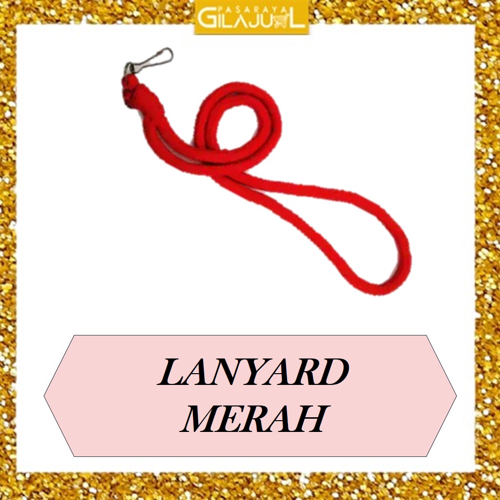 LANYARD MERAH KADET REMAJA SEKOLAH (KRS/TKRS) | Shopee Malaysia