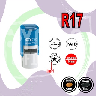 Cop bulat self inking berkualiti tinggi, Cop bulat SSM Chop Bulat Round Jenama : COLOP Austria ...