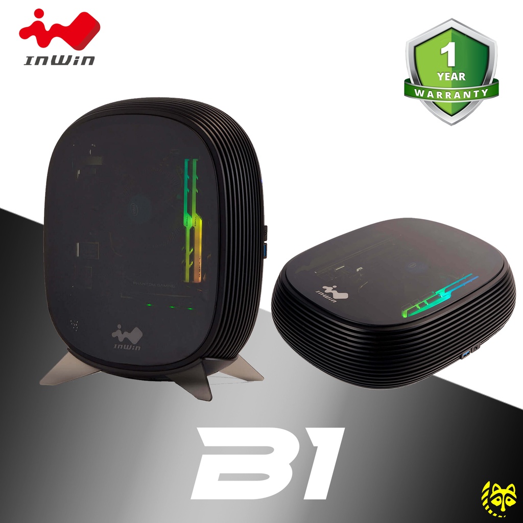 InWin B1 Mini ITX Tower Chassis PC Case with 200W 80 Plus Gold PSU ...