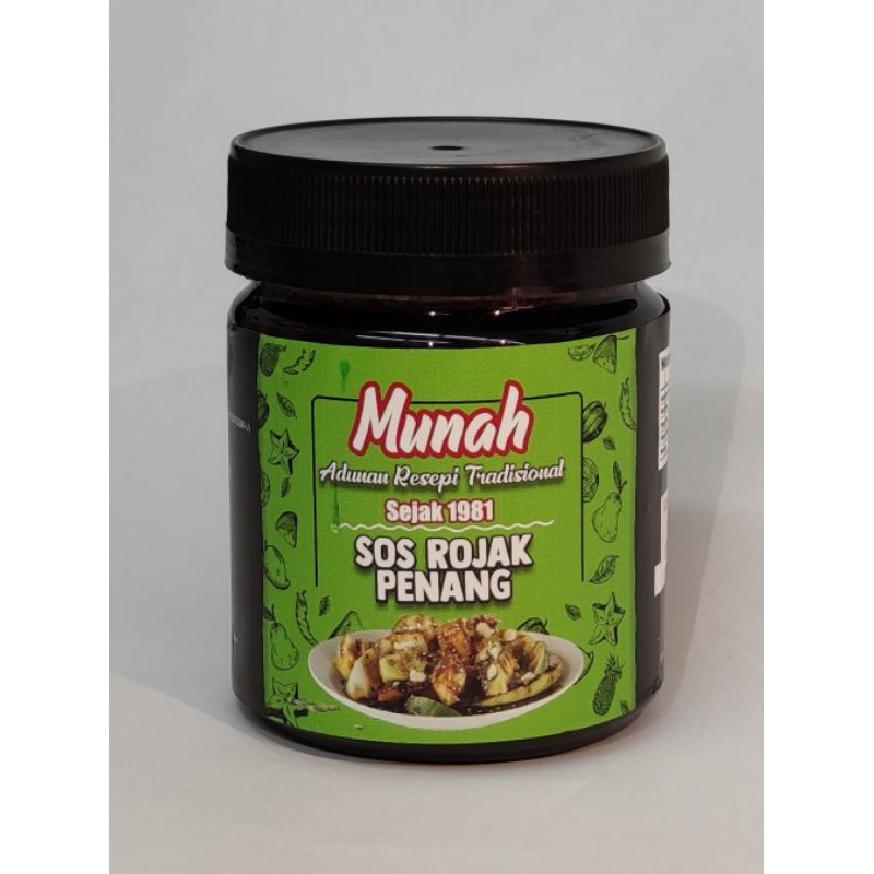 KUAH ROJAK MUNAH - SOS ROJAK PENANG 300g | Shopee Malaysia