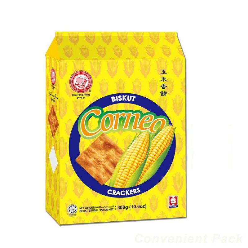 Hup Seng Ping Pong Corneo Cracker | Biskut Corneo | Biskut Jagung ...
