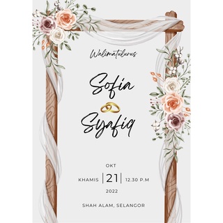 Digital Kad Kahwin / Tunang Murah | Shopee Malaysia