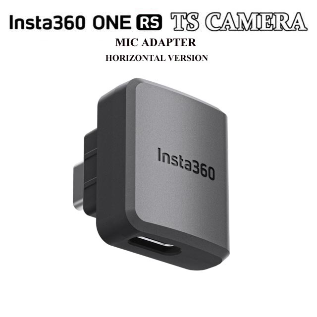 INSTA360 ONE RS MIC ADAPTER (HORIZONTAL VERSION) MIC ADAPTER FOR ...