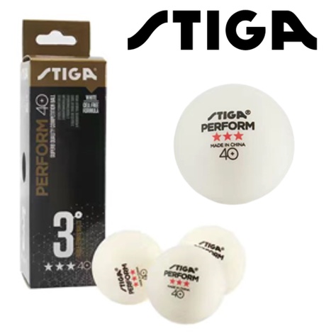 Stiga Original 3 Star Perform 40 Table Tennis Balls Ping Pong Balls ...