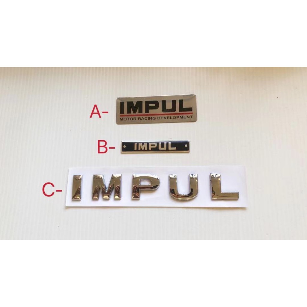 NISSAN Emblem Logo ' IMPUL - MPTOR RACING DEVELOPMENT ' | Shopee Malaysia