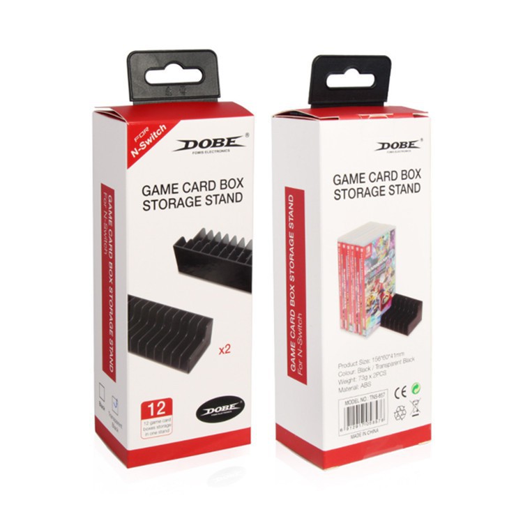 Nintendo Switch Dobe Game Card Disc Case Storage Rack Stand | Shopee ...